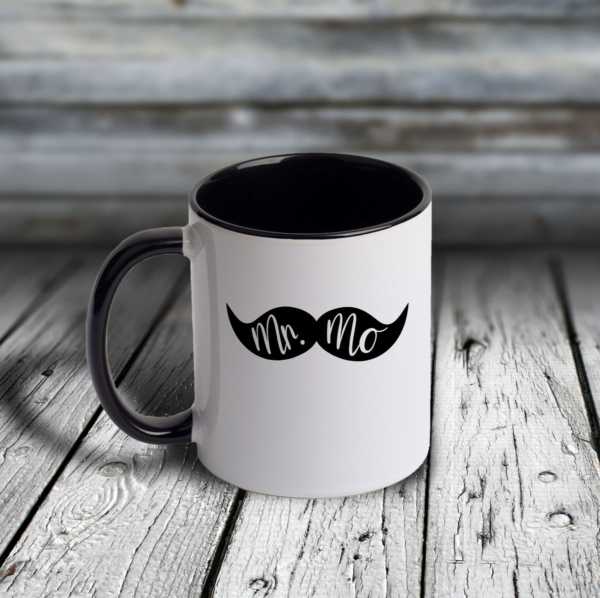 11oz Custom Mug - Movember Series - Mr. Mo – Tees and Things by HAC